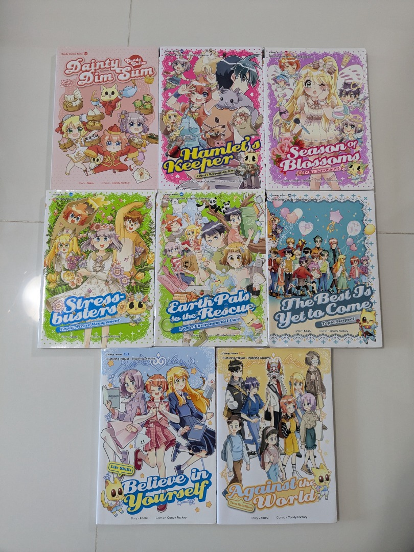 Candy Series and Candy Cuties Series comics by Gempak Starz, Hobbies ...