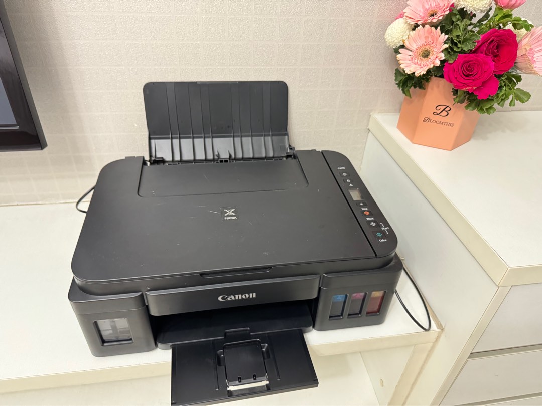 Canon Pixma G2010 -PRINT,SCAN,COPY-BLACK INK ONLY, Computers & Tech ...