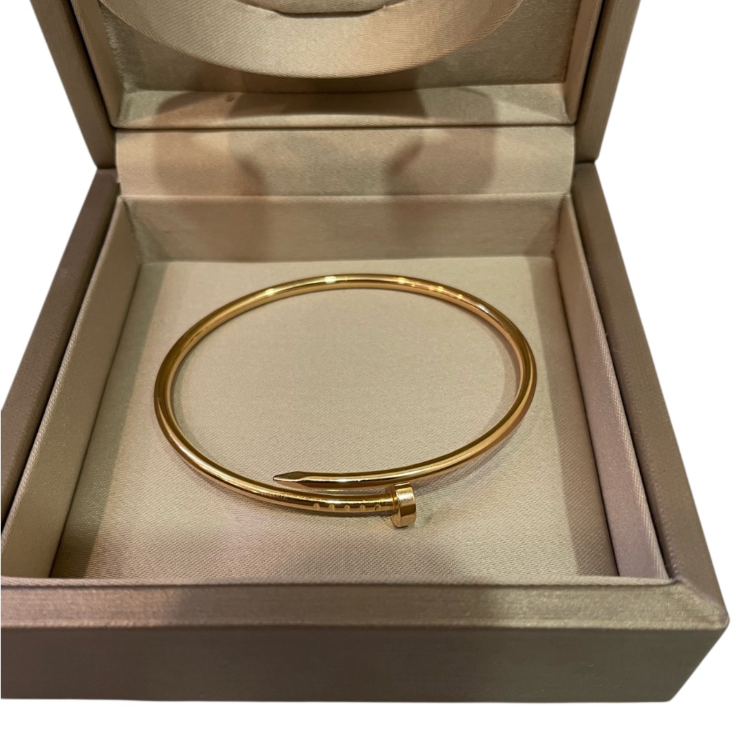 Cartier Juste un Clou Bracelet Small Model in 18K Rose Gold, Luxury ...