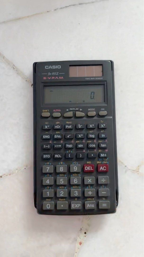 Casio fx-911Z S-V.P.A.M Calculator, Computers & Tech, Office & Business ...