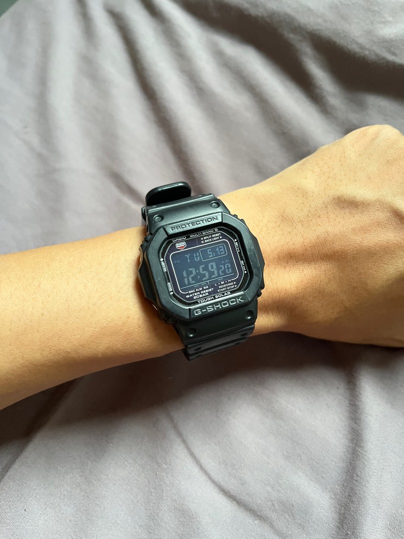 Casio G-Shock GW-M5610, Fesyen Pria, Jam Tangan di Carousell
