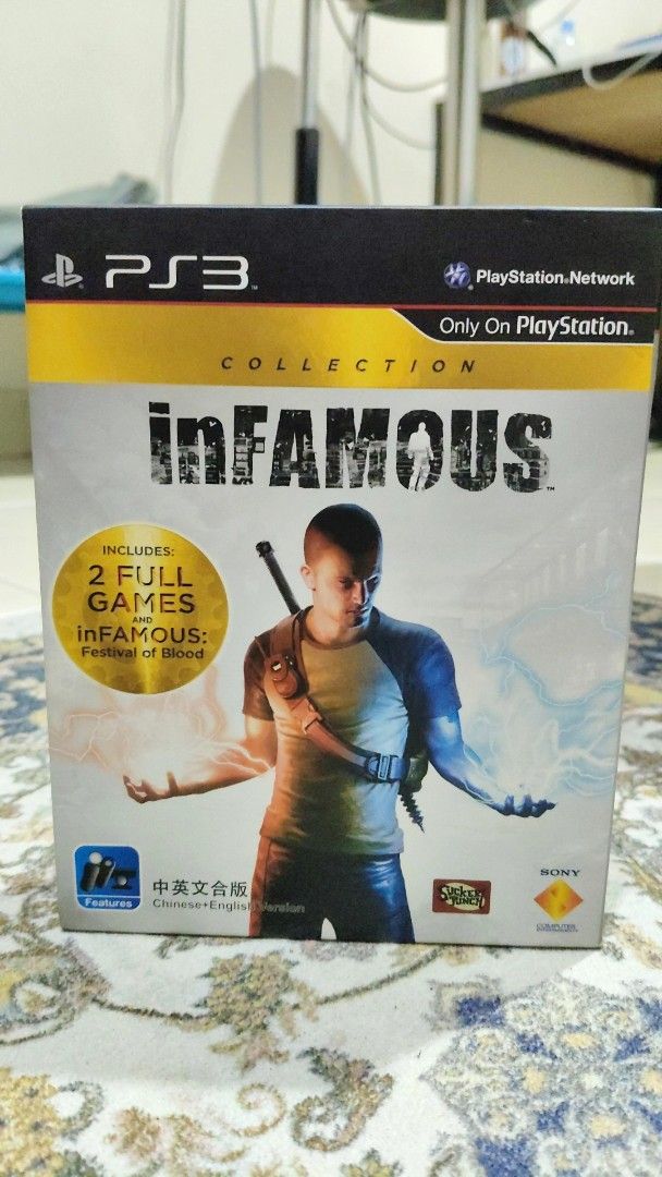 CD PS3 - Infamous : Collection (Edisi Spesial), Video Game, Game di ...