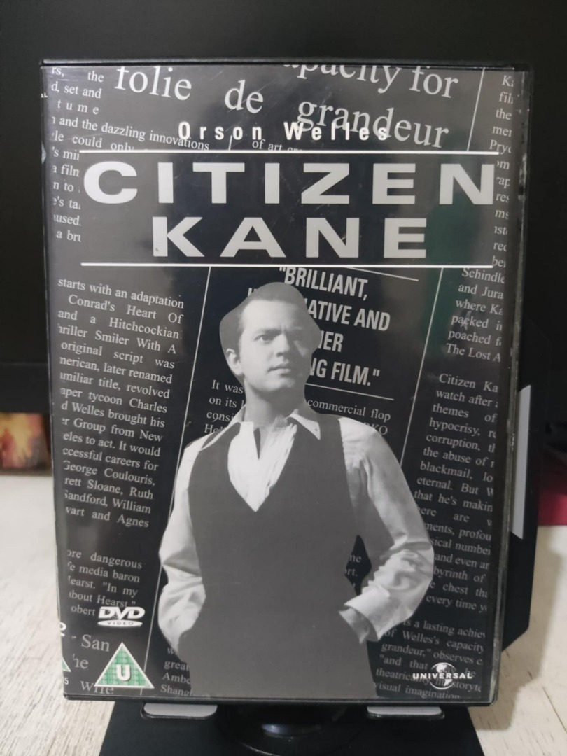 Citizen Kane (1941) DVD R2, Hobbies & Toys, Music & Media, CDs & DVDs ...