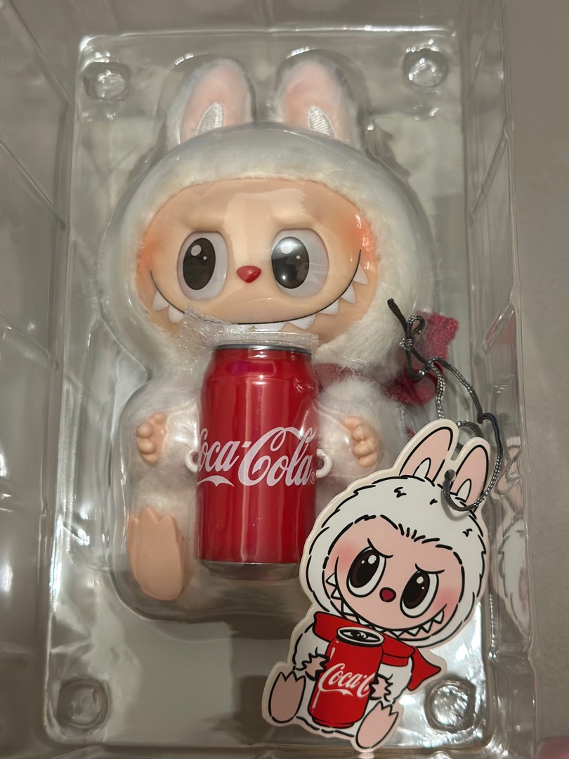 Coke Labubu, 興趣及遊戲, 玩具 & 遊戲類 - Carousell