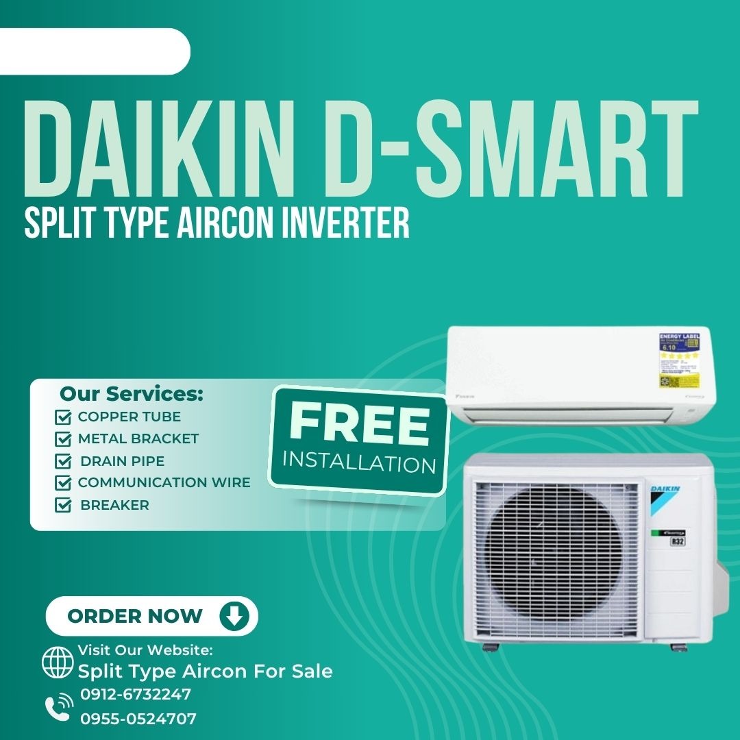DAIKIN D SMART SERIES INVERTER, TV & Home Appliances, Air Conditioning ...
