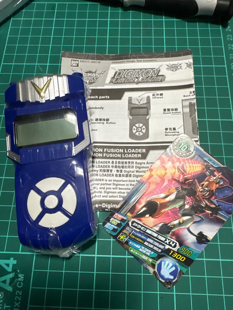 digimon digivice xros loader/ fusion loader, Hobbies & Toys, Toys ...