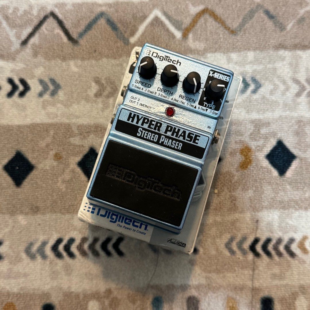 Digitech hyper phase phaser pedal, Hobbies & Toys, Music & Media ...