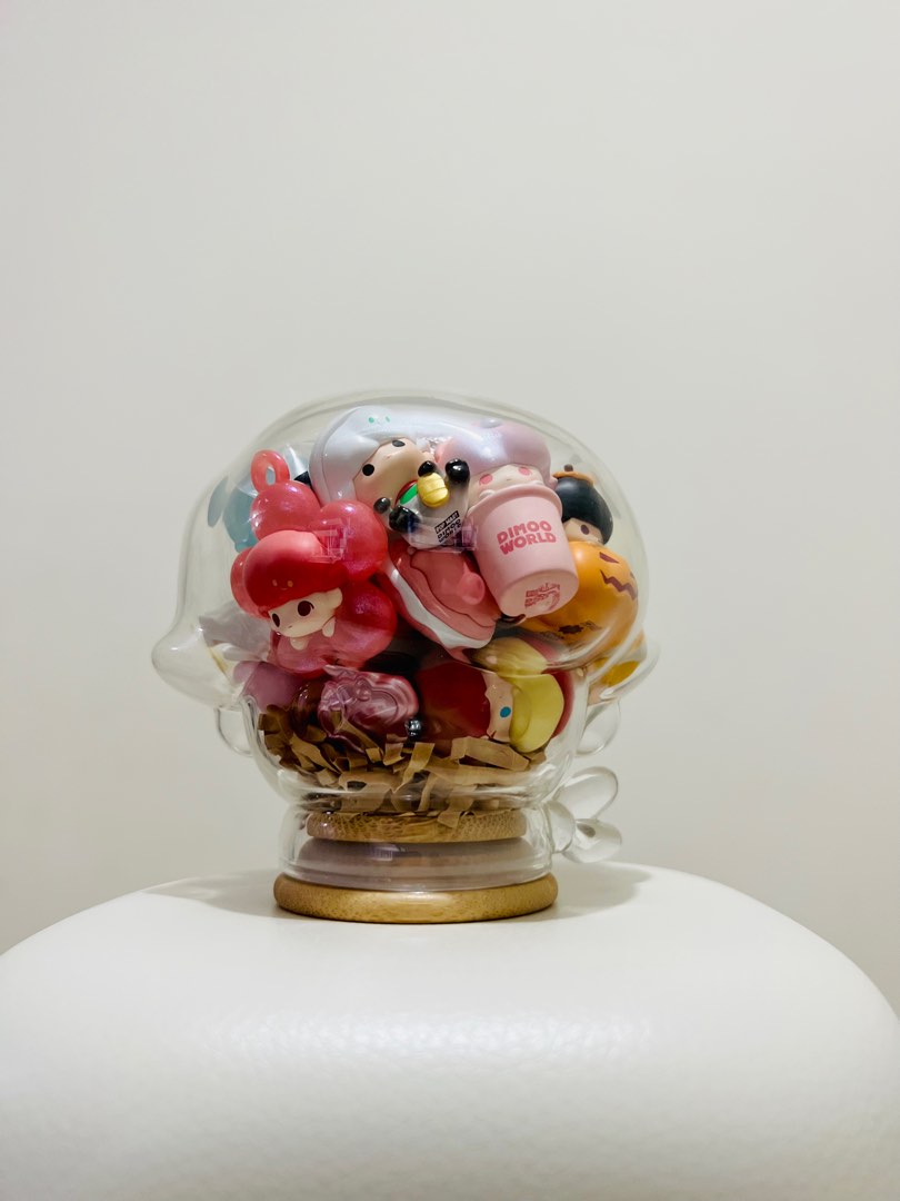 Dimoo Pop beans w/ Jar, Hobbies & Toys, Toys & Games on Carousell