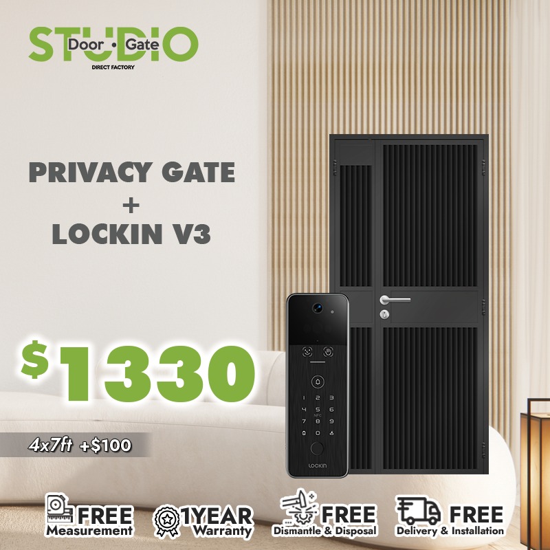 Door Factory Sale Bundle Offer - HDB/BTO/Condo Privacy Gate,Gate ...