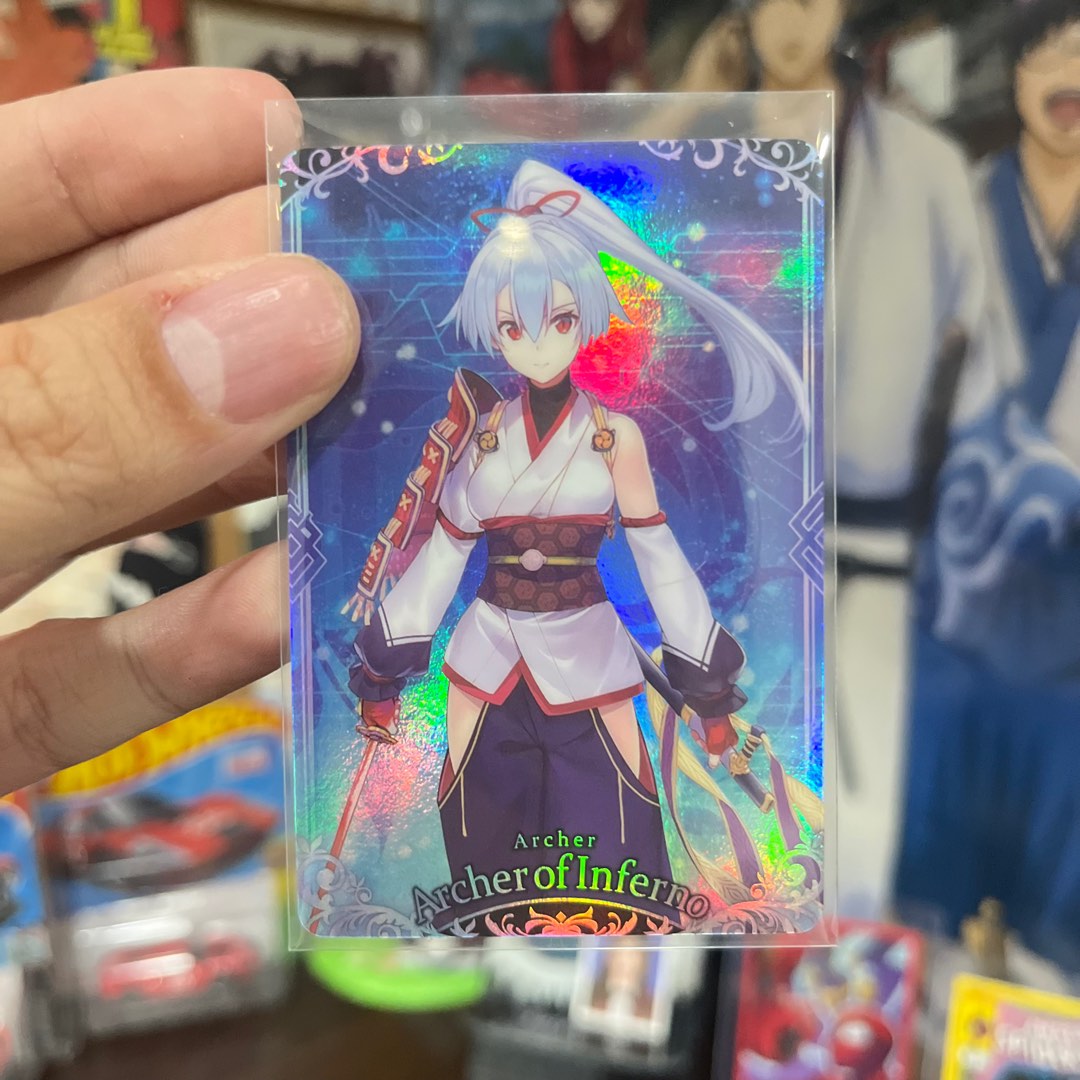 Fate Grand Order | FGO Wafer Cards- SP Tomo Gozen Archer of Inferno ...