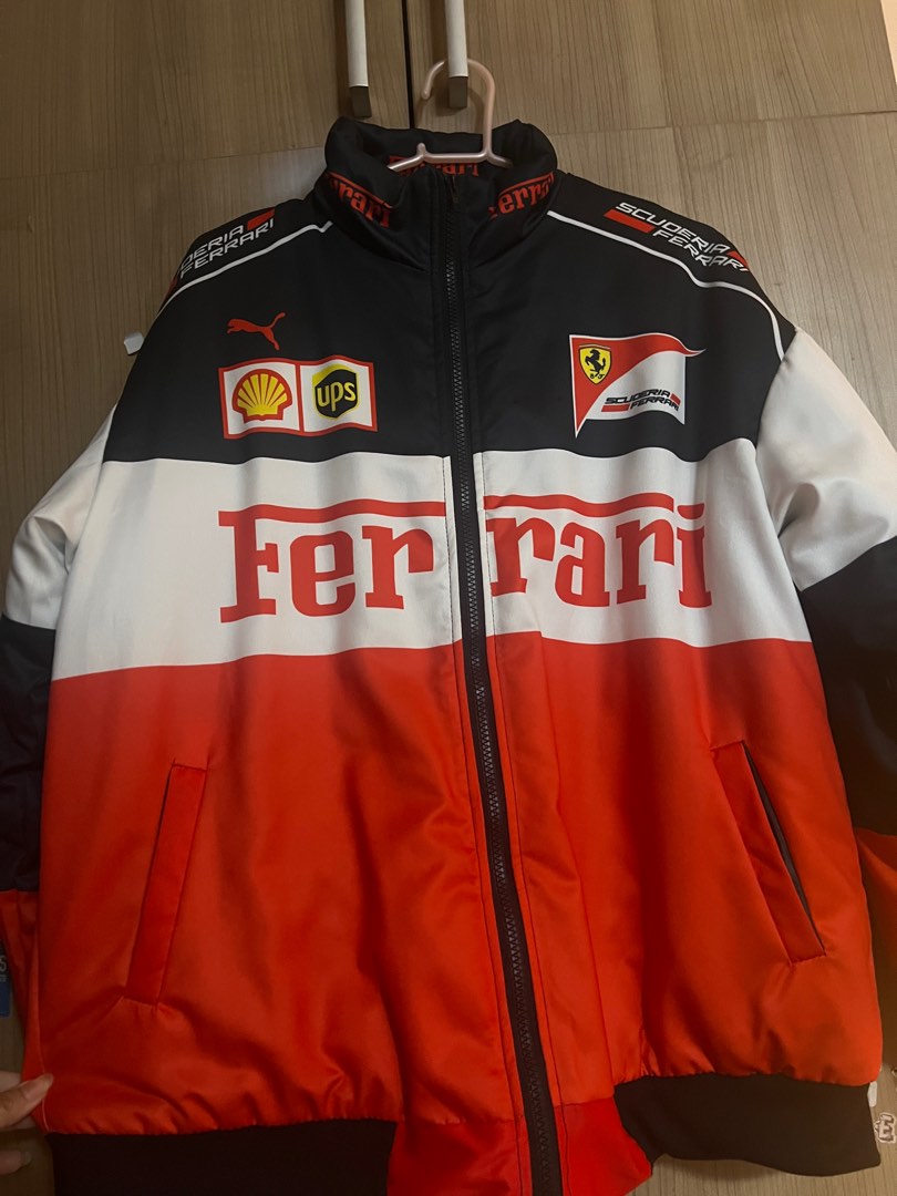 Ferrari jacket, Men's Fashion, Coats, Jackets and Outerwear on Carousell