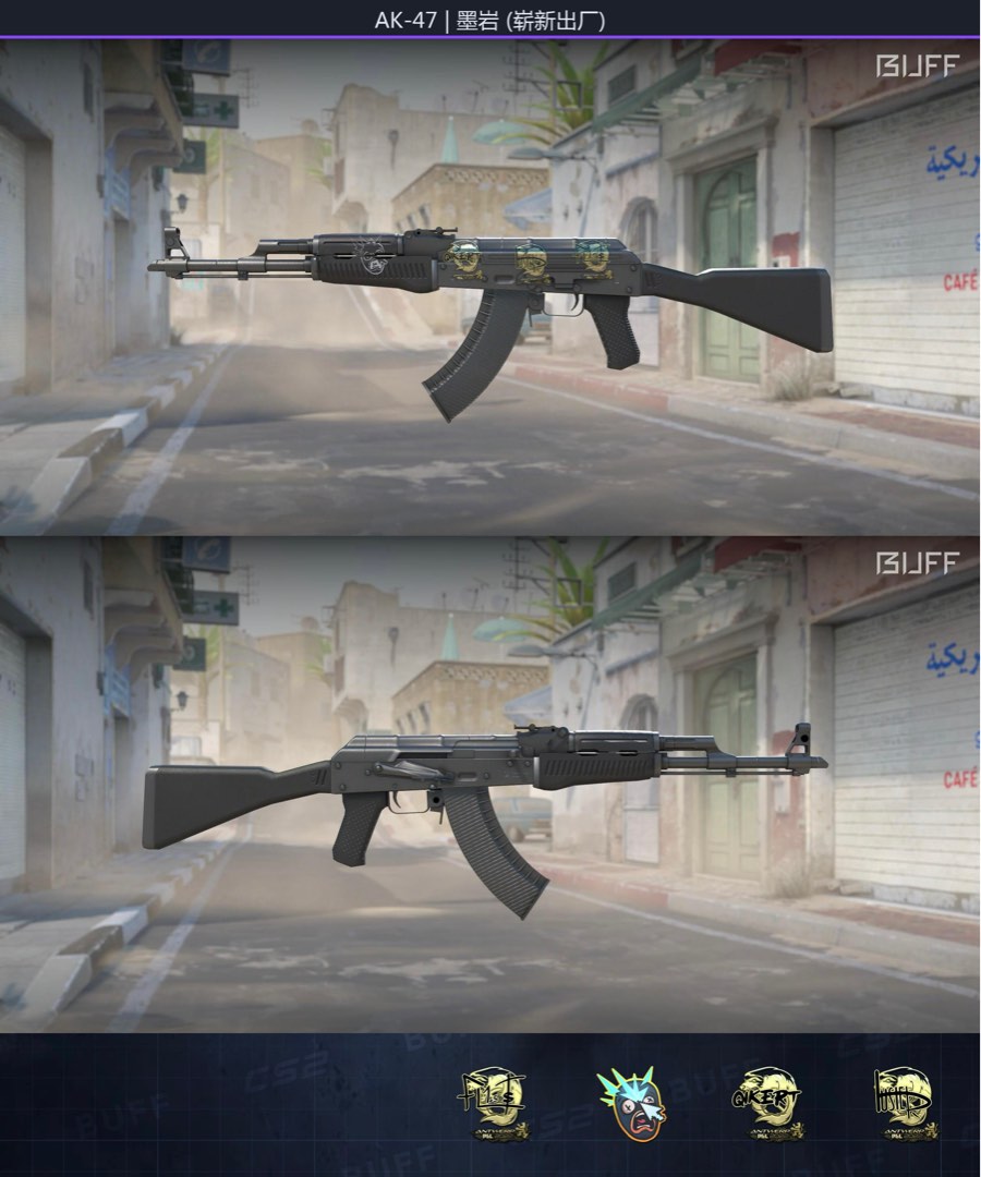 FN AK-47 Slate CS2 Csgo, Video Gaming, Gaming Accessories, In-Game Products on Carousell