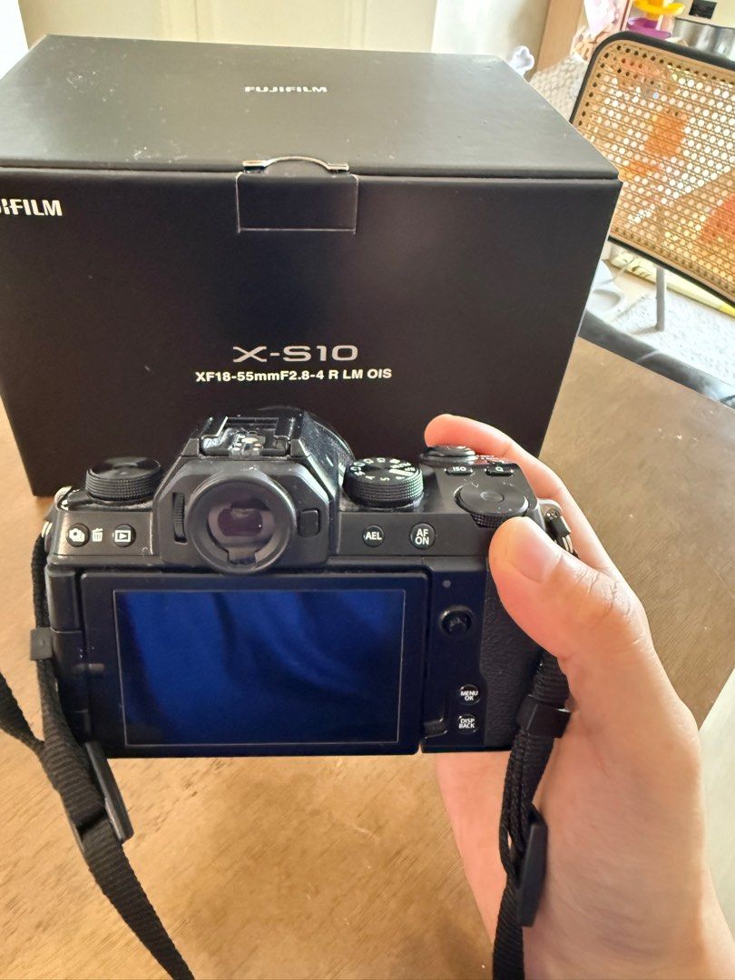 Fujifilm XS10 camera body black with lens (XF 18-55mm F2.8-4 ...
