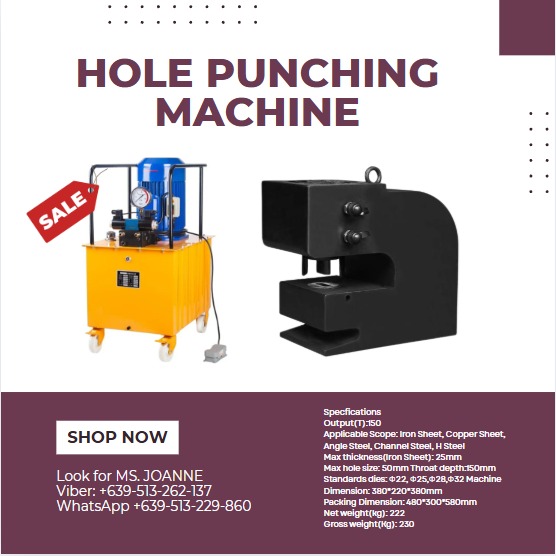 Heavy duty punching machine pre order Hole Punching Machine, Everything ...