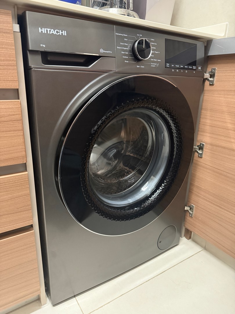 Hitachi BD-80YFVEM Washing Machine, TV & Home Appliances, Washing ...