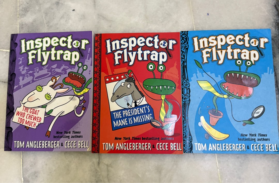 Inspected flytrap by Tom Angleberger and Cece bell, Hobbies & Toys ...