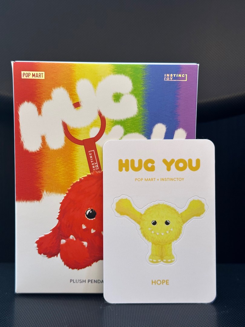 Instinctoy Hug You Series - Plush Pendant - Hope, Hobbies & Toys, Toys ...
