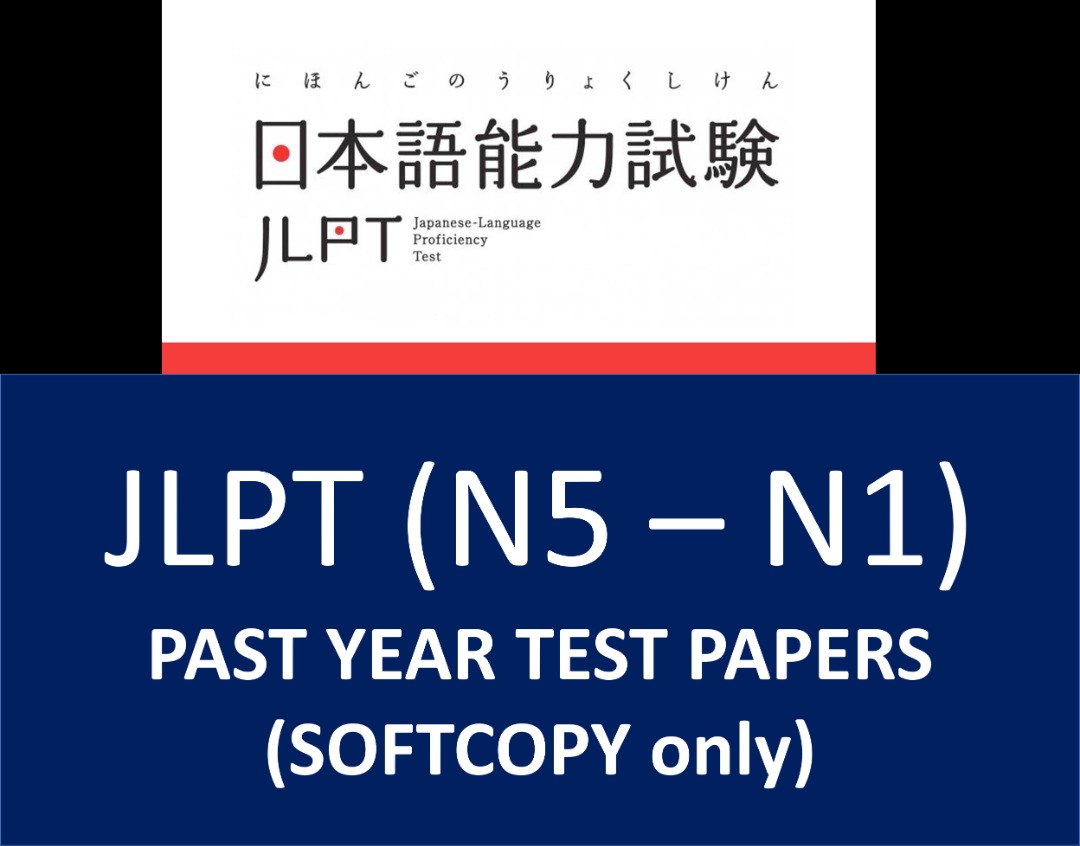 JLPT (N5 - N1) Past Year Papers, Hobbies & Toys, Books & Magazines ...