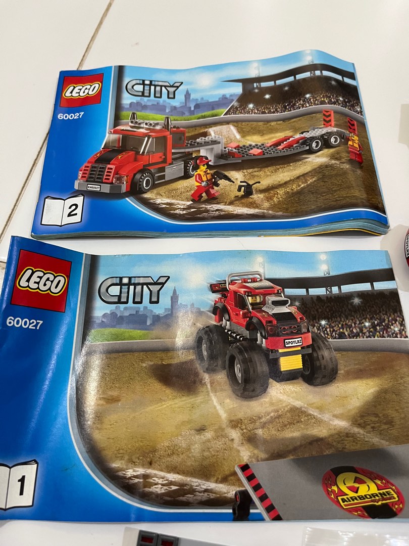 Lego City 60027 2 vehicles and manuals, Hobbies & Toys, Toys & Games on ...