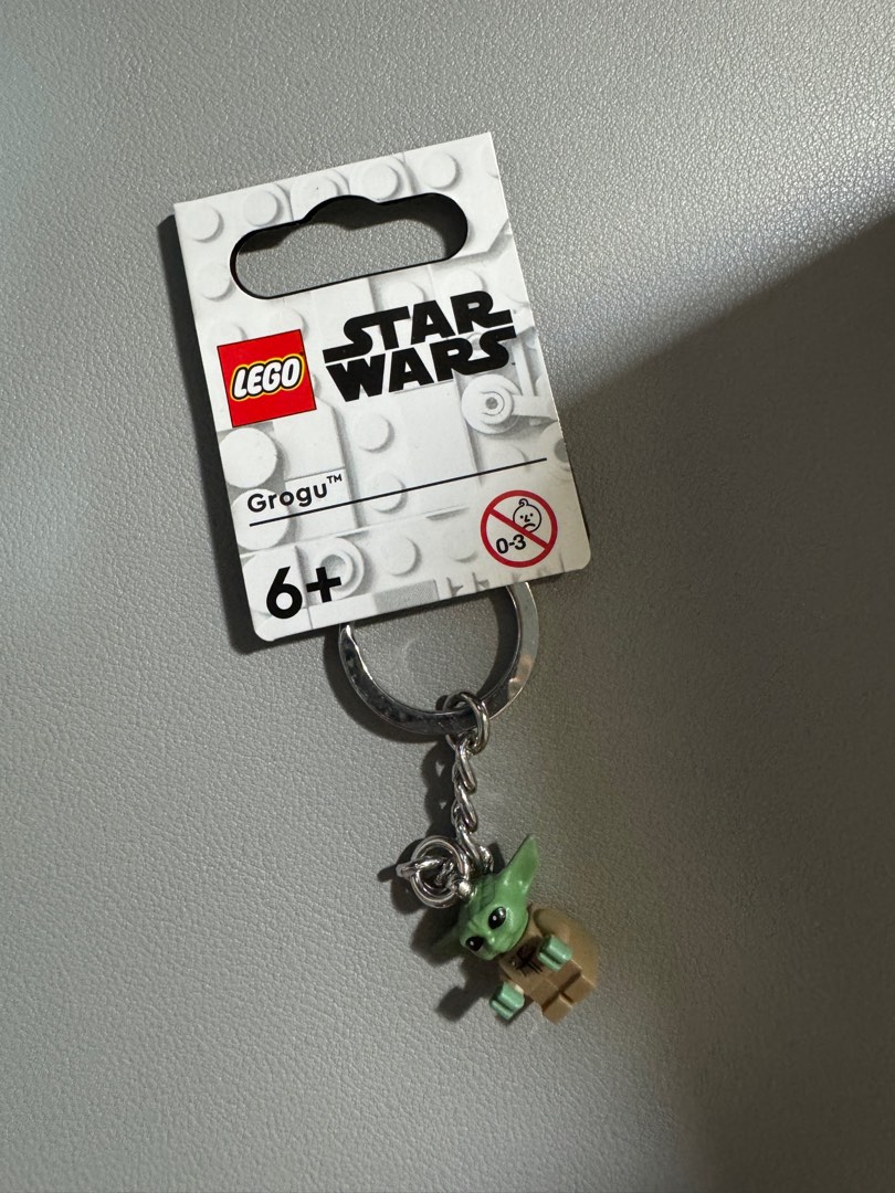 LEGO Grogu Keychain, Hobbies & Toys, Toys & Games on Carousell