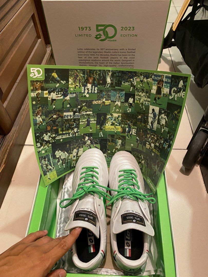 Lotto Stadio OG Player Icon Limited Edition, Men's Fashion, Footwear ...
