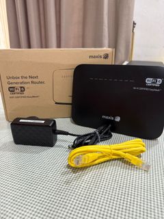 Maxis Fire WIFI 6 Router, Computers & Tech, Parts & Accessories ...