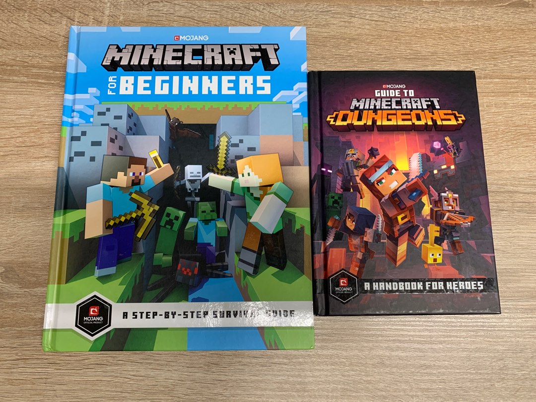 Minecraft books (hardcover), Hobbies & Toys, Books & Magazines ...