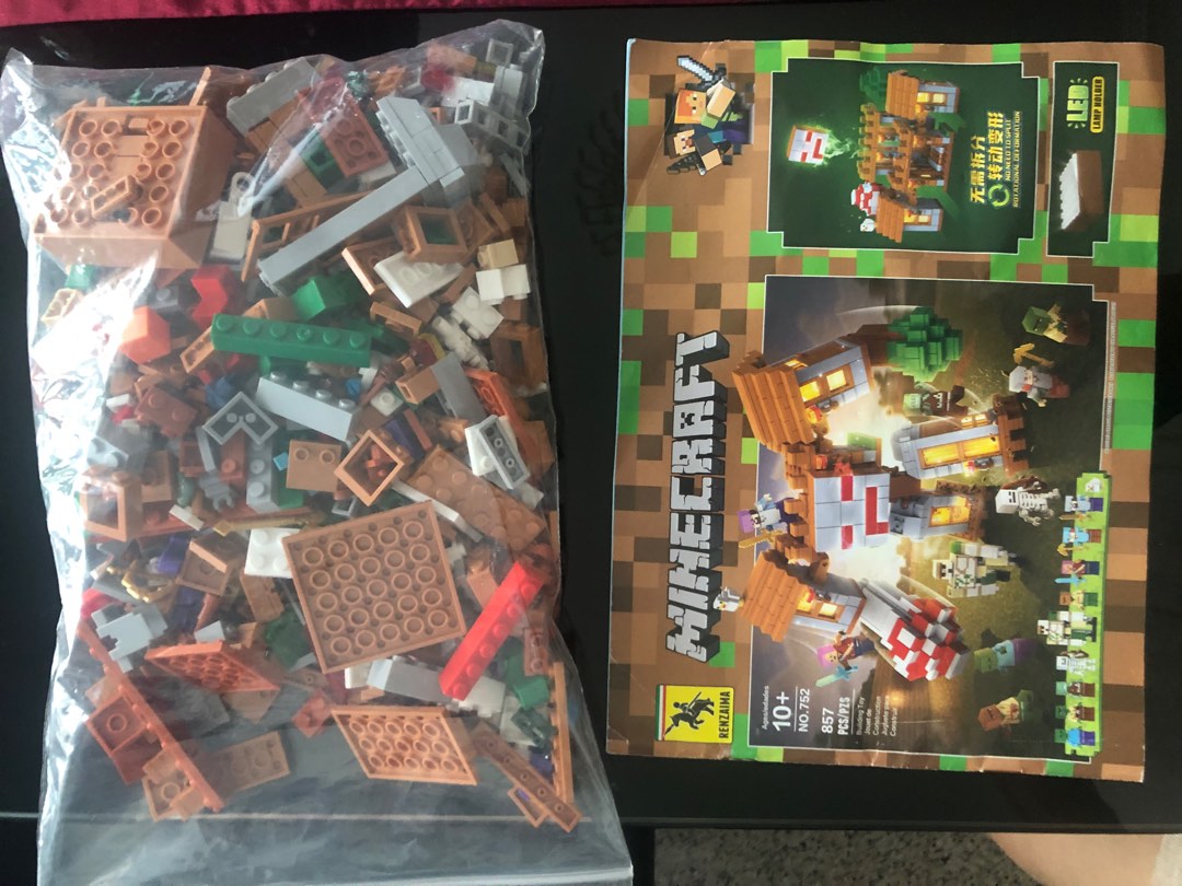 MINECRAFT Building Toy, Hobbies & Toys, Toys & Games on Carousell