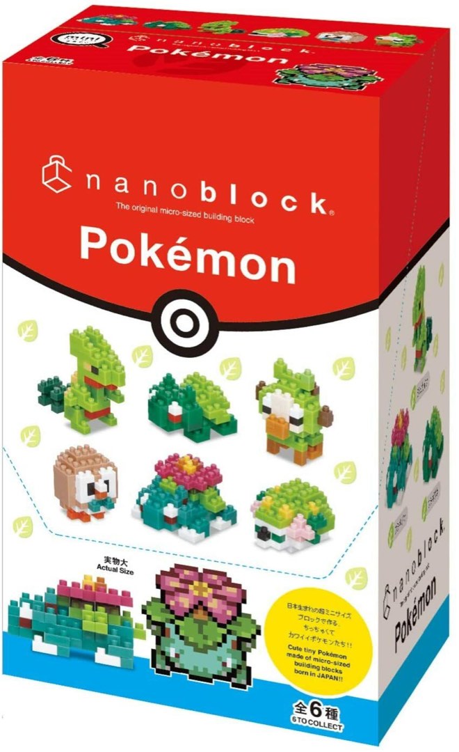 Nano Block Mini Nano Pokemon Venusaur, Hobbies & Toys, Toys & Games on ...