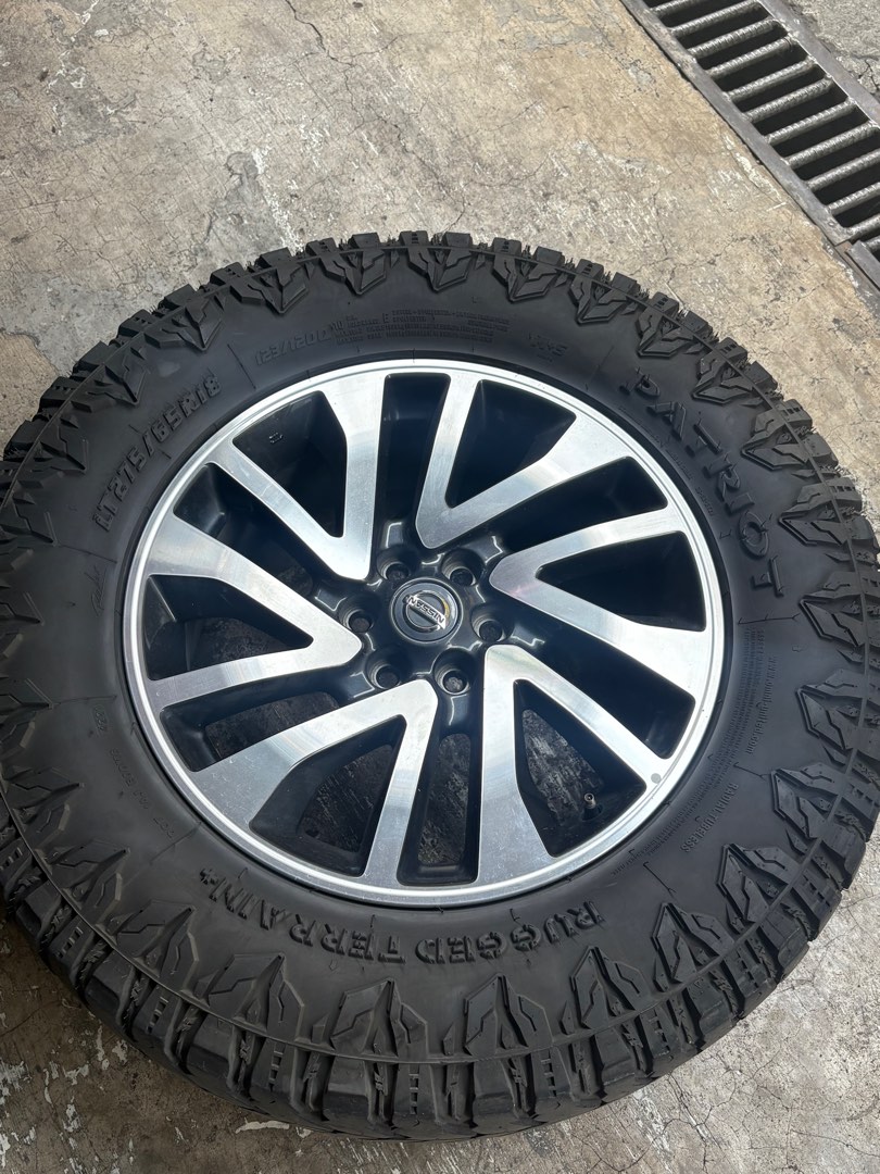 Navara Terra Mags and tires, Car Parts & Accessories, Mags and Tires on ...