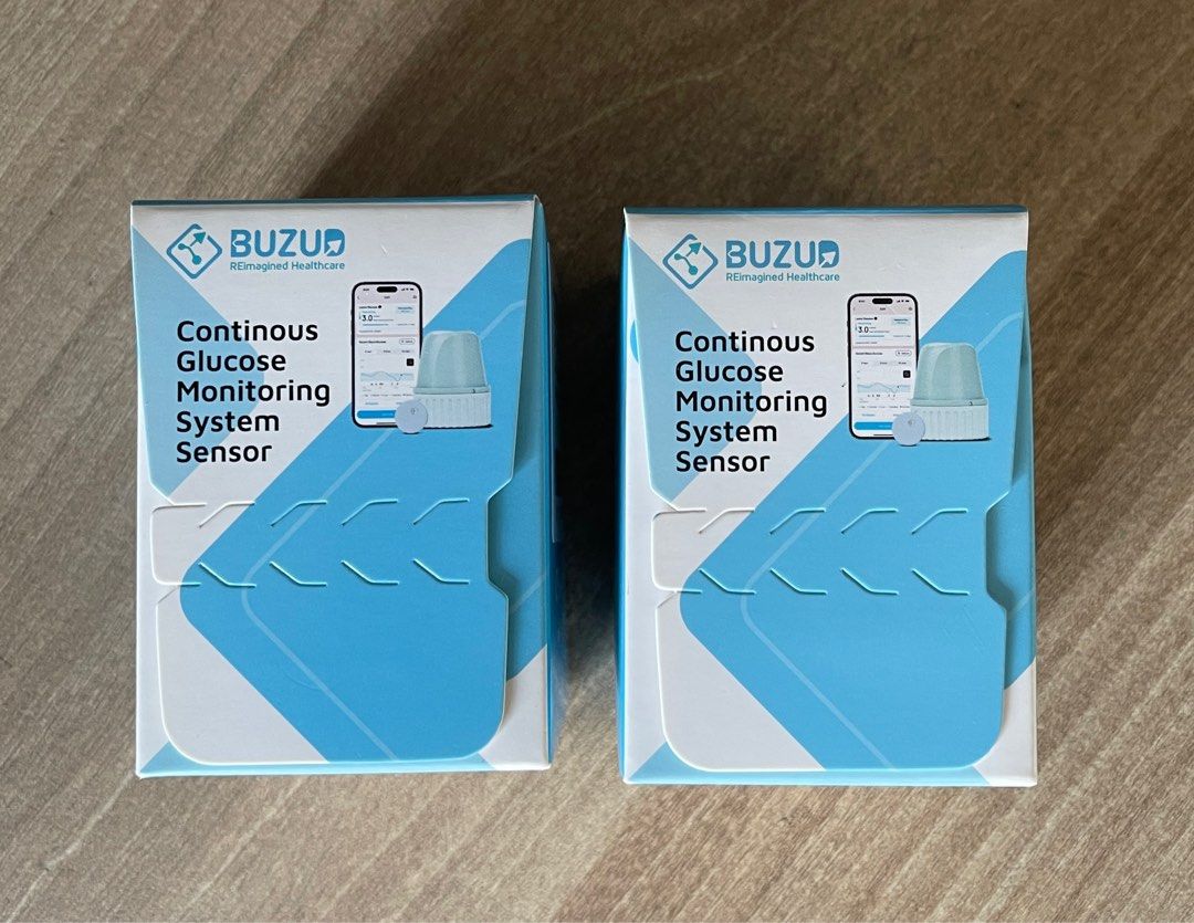 [NEW] 2-FOR-1 BUZUD Continuous Glucose Monitor System 2.0, Health ...