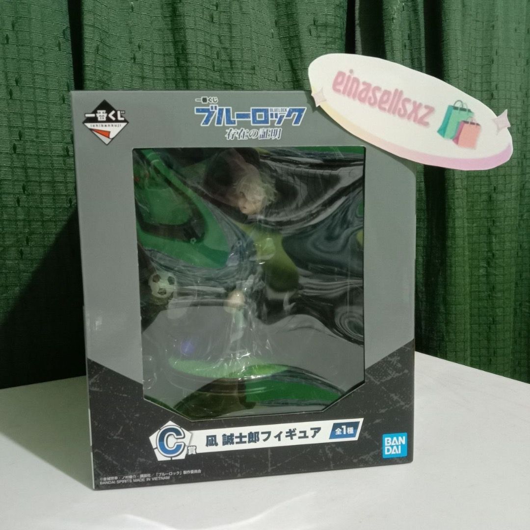 [Onhand] Ichiban Kuji Blue Lock Prize C - Nagi Seishiro Figure, Hobbies ...