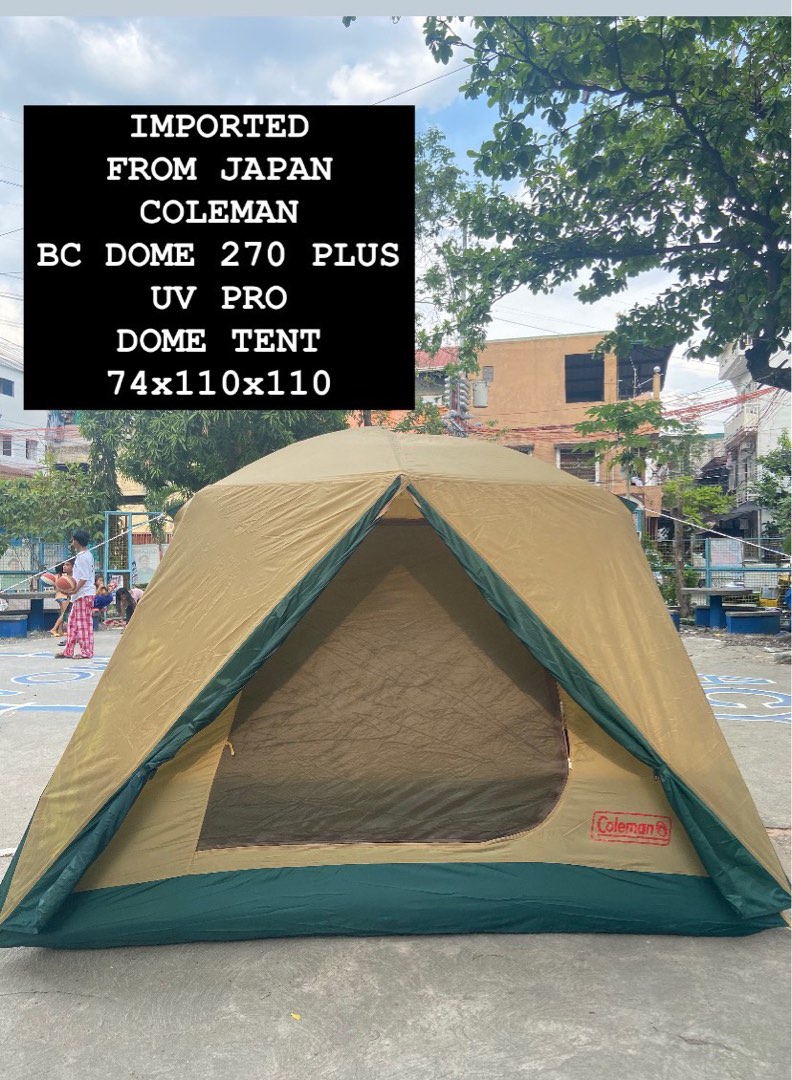 ORIGINAL COLEMAN BRAND BC DOME 270 PLUS UV PRO DOME TENT, Sports Equipment, Hiking & Camping on ...