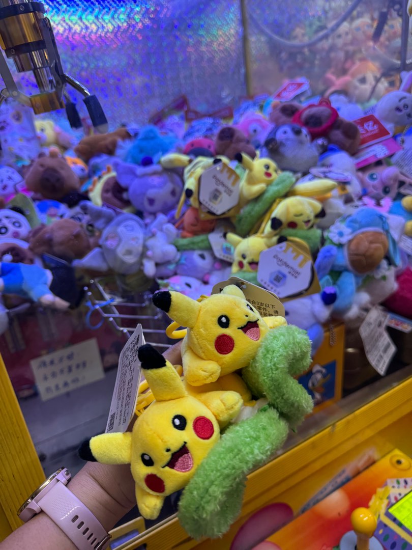 Pokemon pikachu keychain from claw machine, Hobbies & Toys, Toys ...