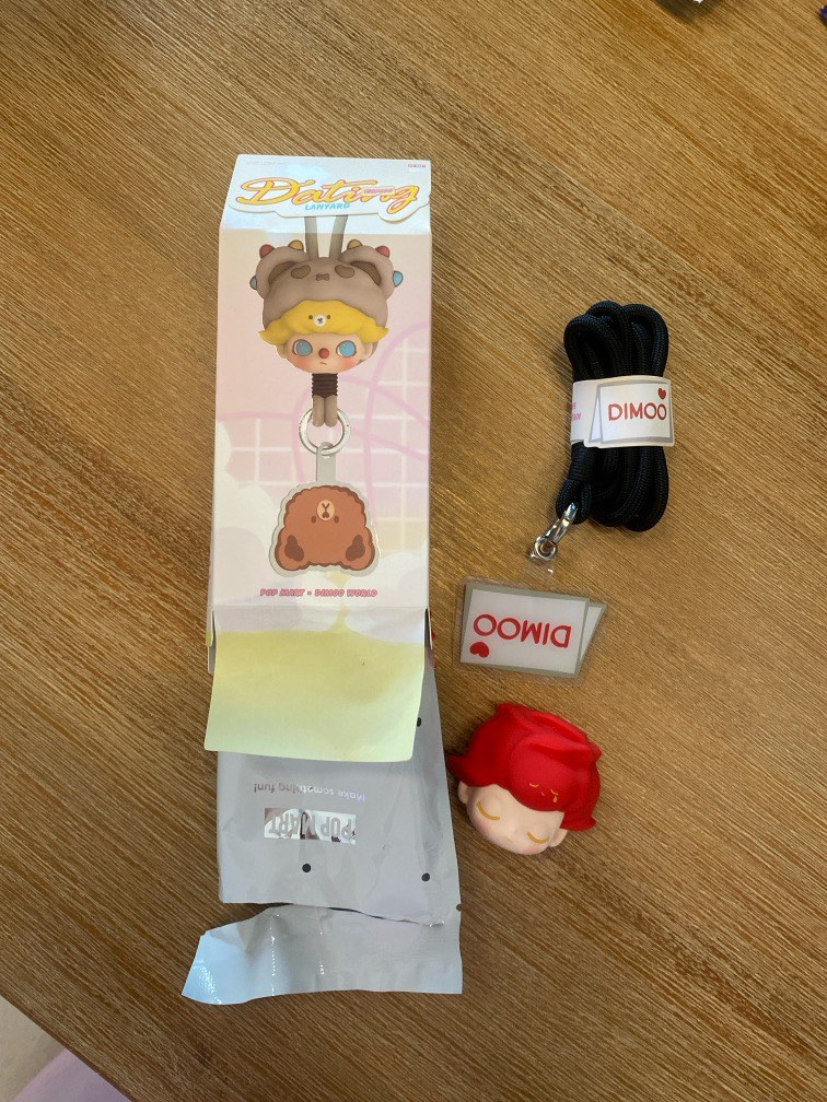 Popmart DIMOO Lanyard/Phone strap, Women's Fashion, Watches ...