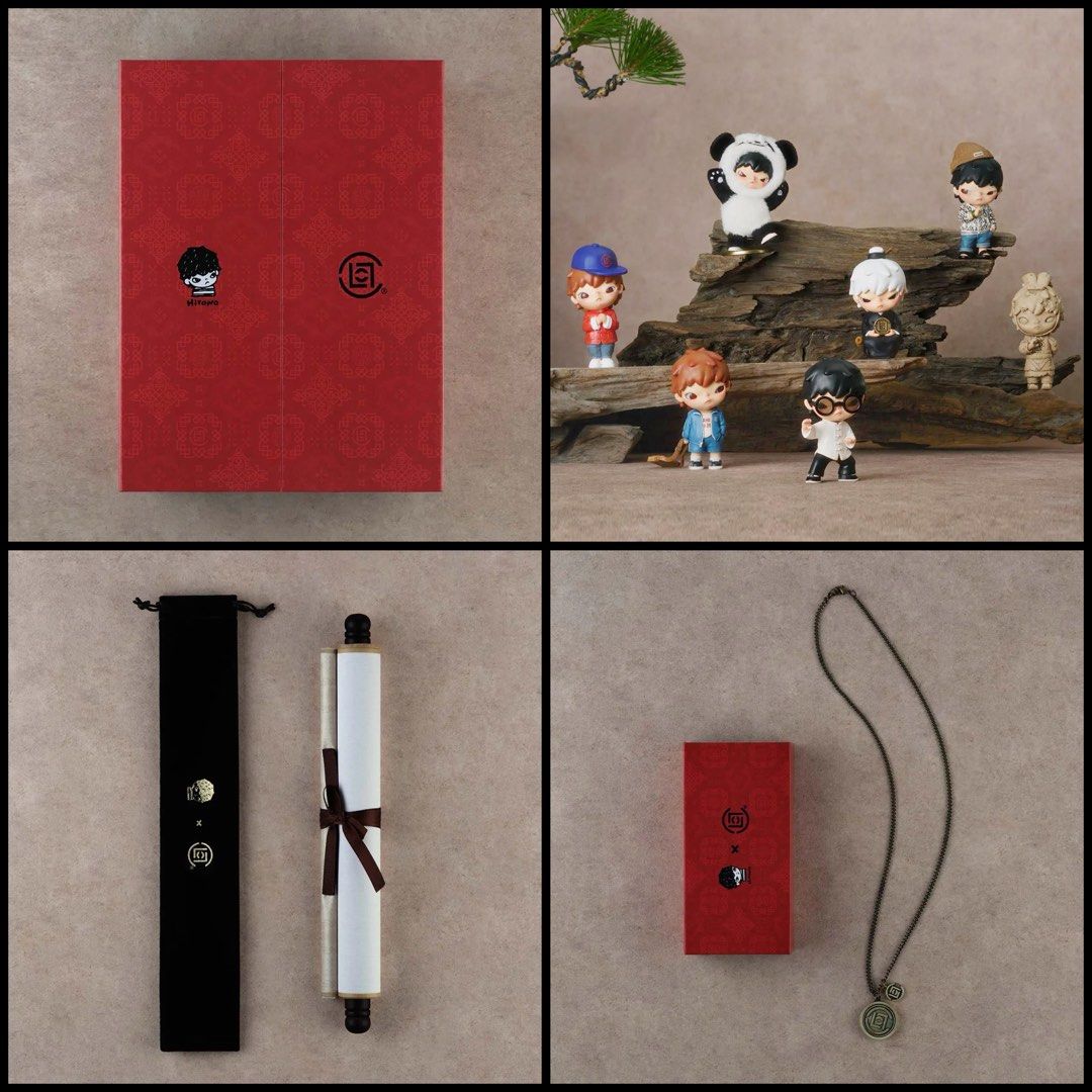Popmart Hirono x CLOT Gift Box Set | Oriental Element Art Toys ...
