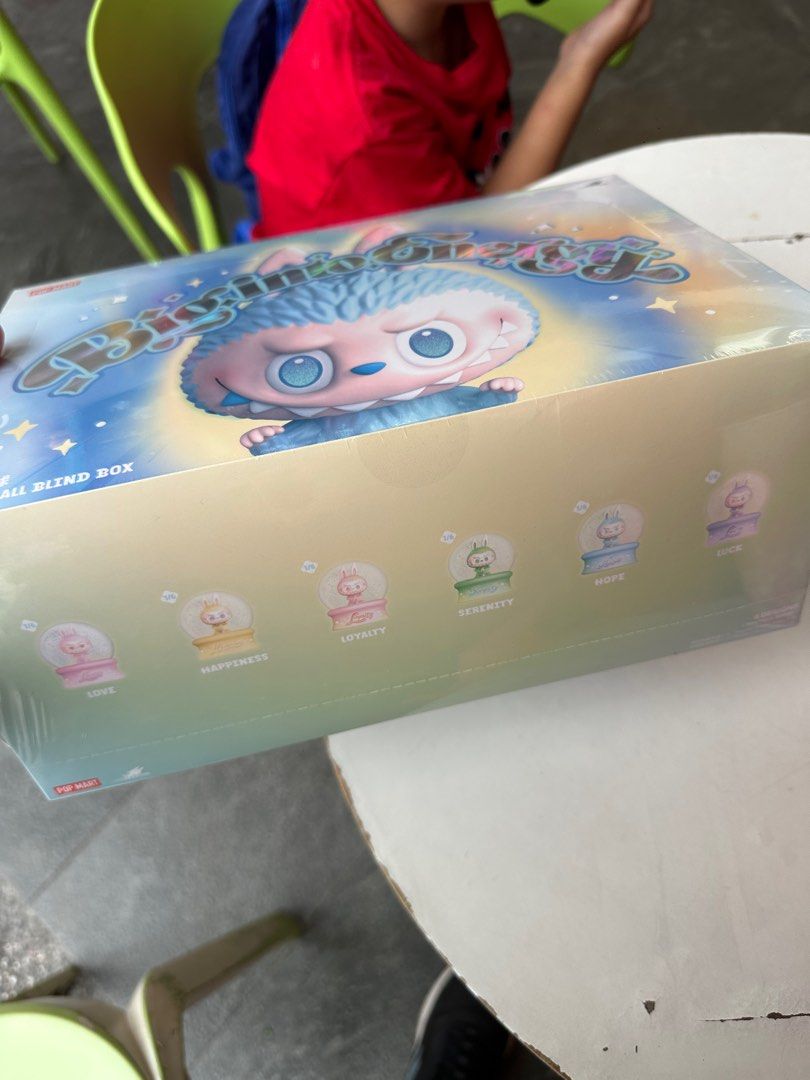 Popmart labubu big into energy crystal ball series, Hobbies & Toys ...