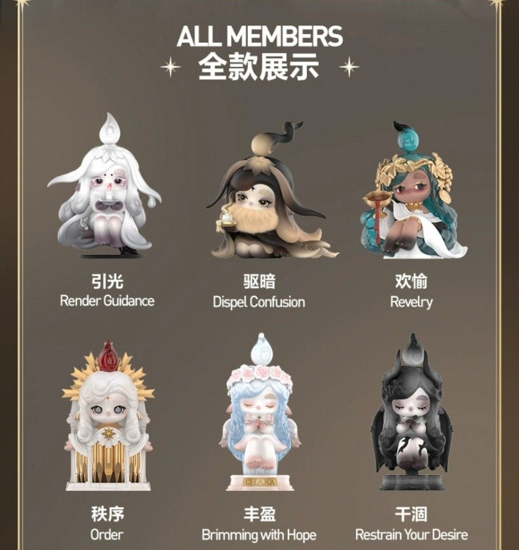 Preorder (Confirmed Design) - Pop Mart popmart Popmart Chaka Candle ...