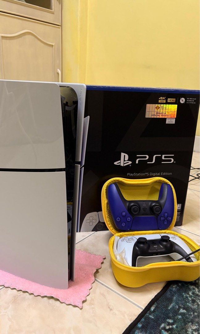 PS5 Slim (Digital Version), Video Gaming, Video Game Consoles, PlayStation on Carousell