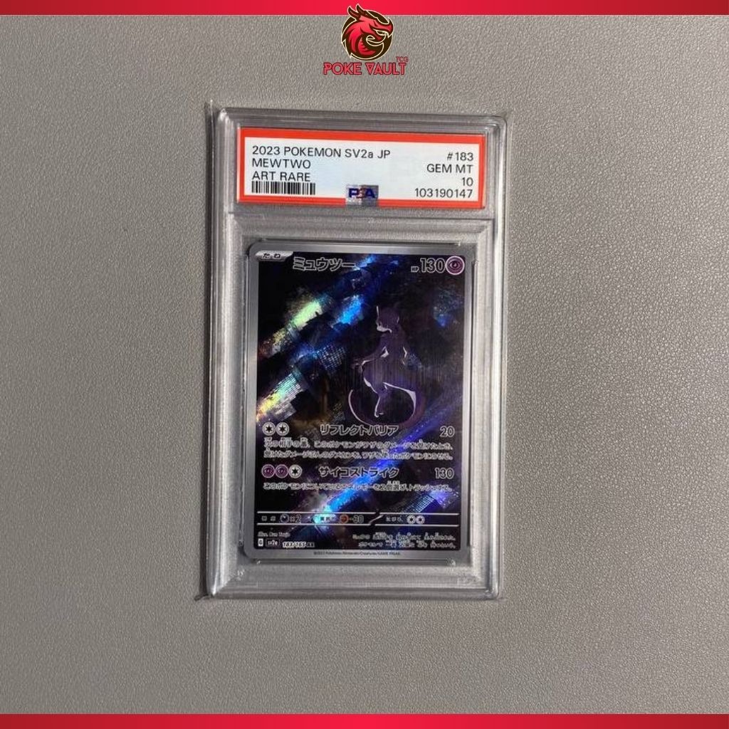[OOS] PSA 10 Mewtwo Art Rare 183 sv2a Pokemon 151 Pokemon JPN 2023 ...