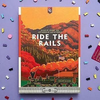 Ride the Rails board game, Hobbies & Toys, Toys & Games on Carousell