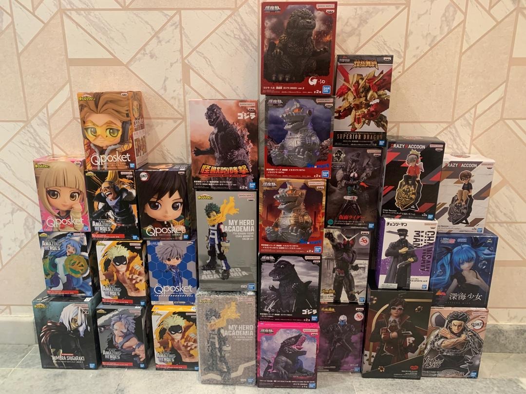 (SALE) Godzilla/Kamen Rider/Crazy Racoon/Miku Hatsune/Demon Slayer/My ...