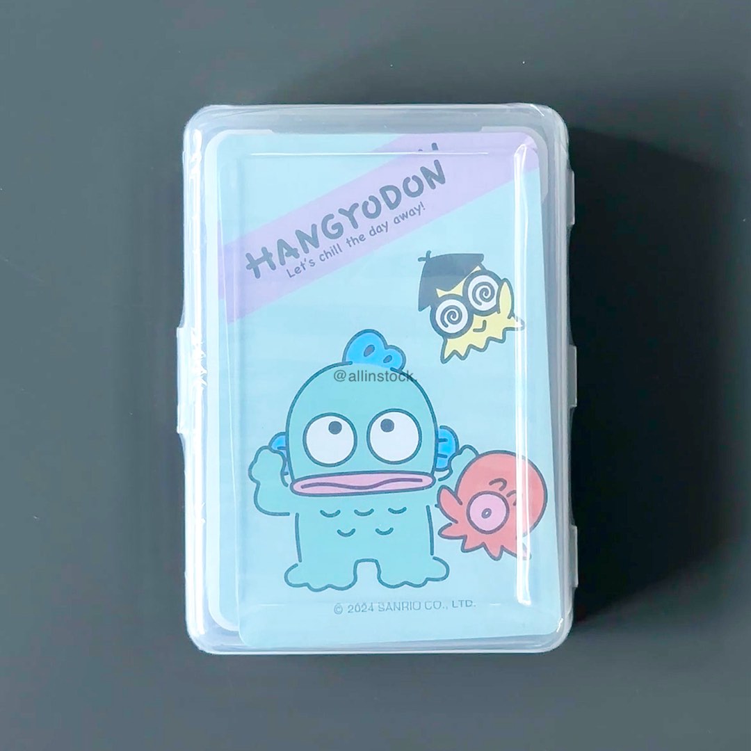 Sanrio Hangyodon Poker Cards, Hobbies & Toys, Toys & Games on Carousell