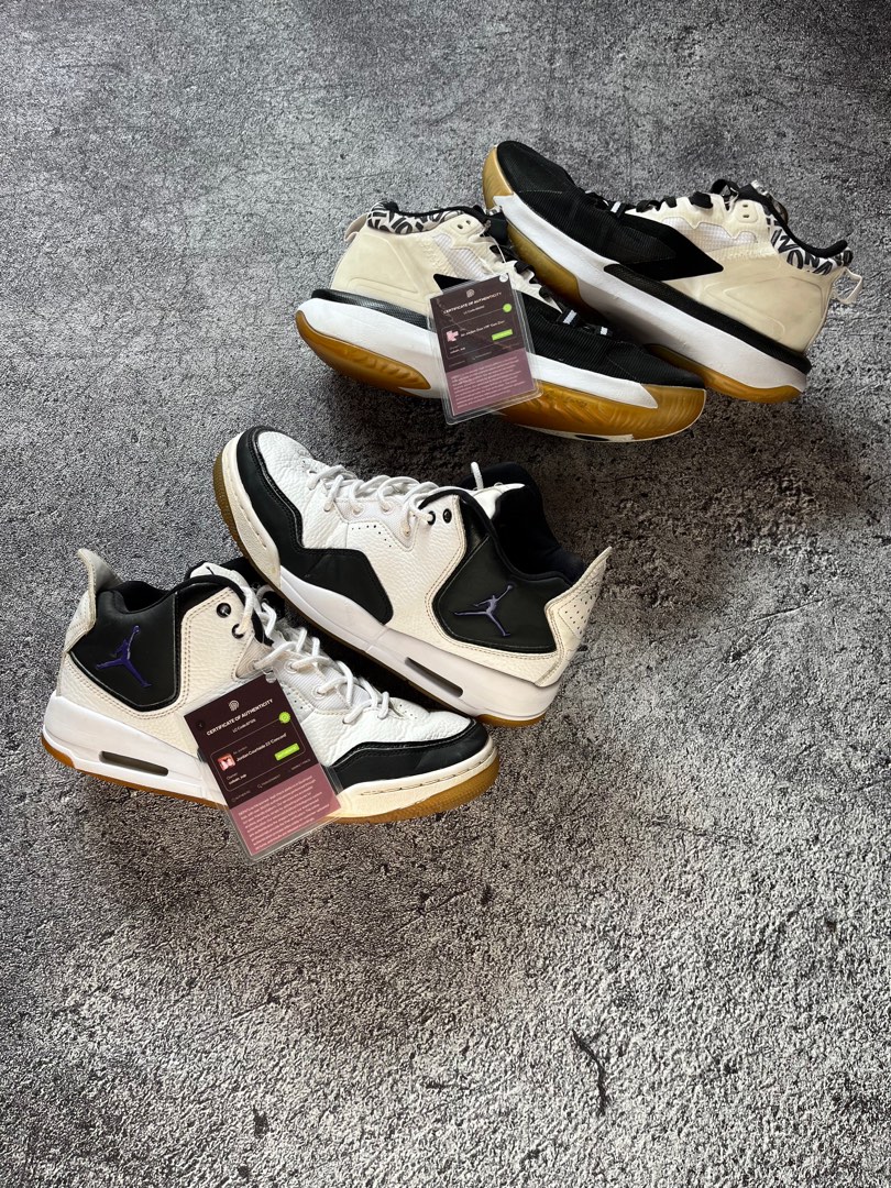Sepatu basket casual air jordan original authentic, Fesyen Pria, Sepatu ...