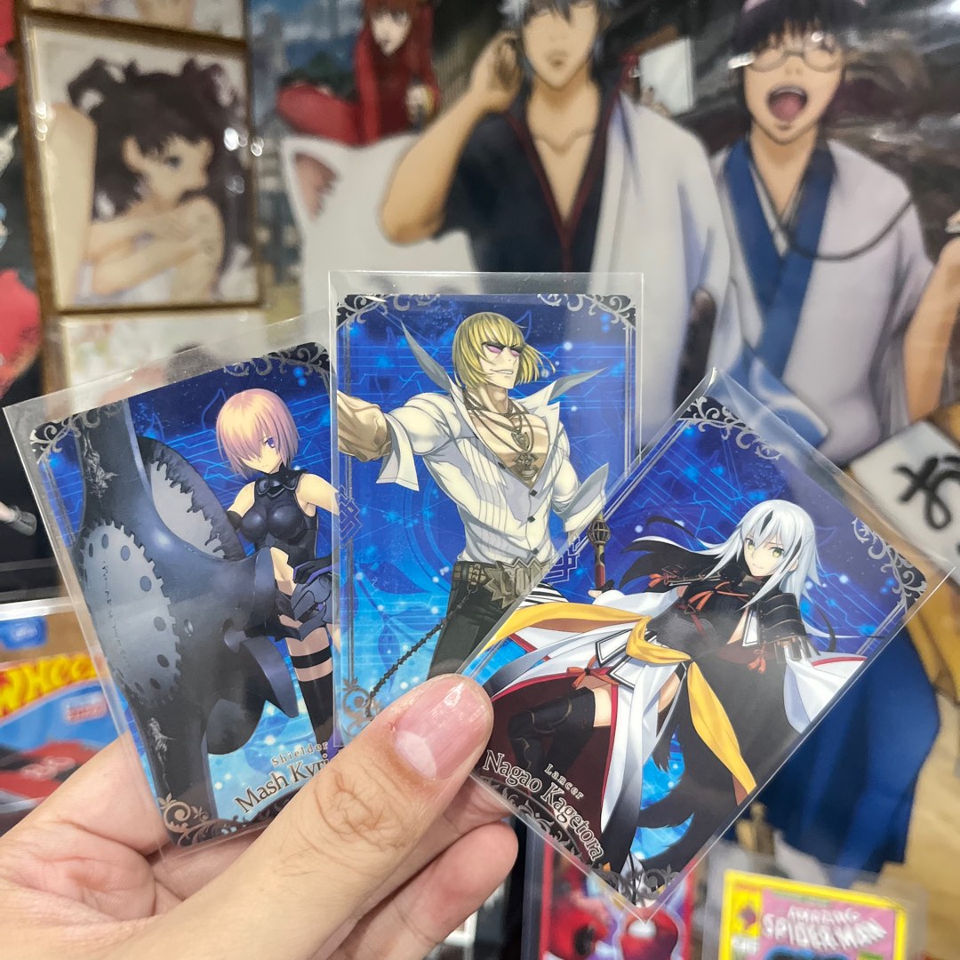 [SET] Fate Grand Order | Official FGO Official wafer cards set Mash ...