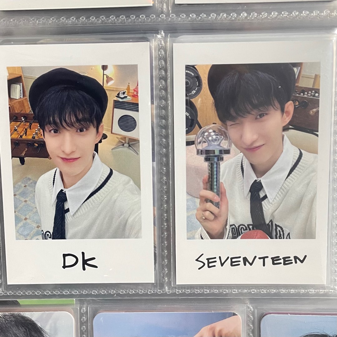 【放】Seventeen Holiday DK 拍立得 Sticker Set, 興趣及遊戲, 收藏品及紀念品, 韓流 - Carousell