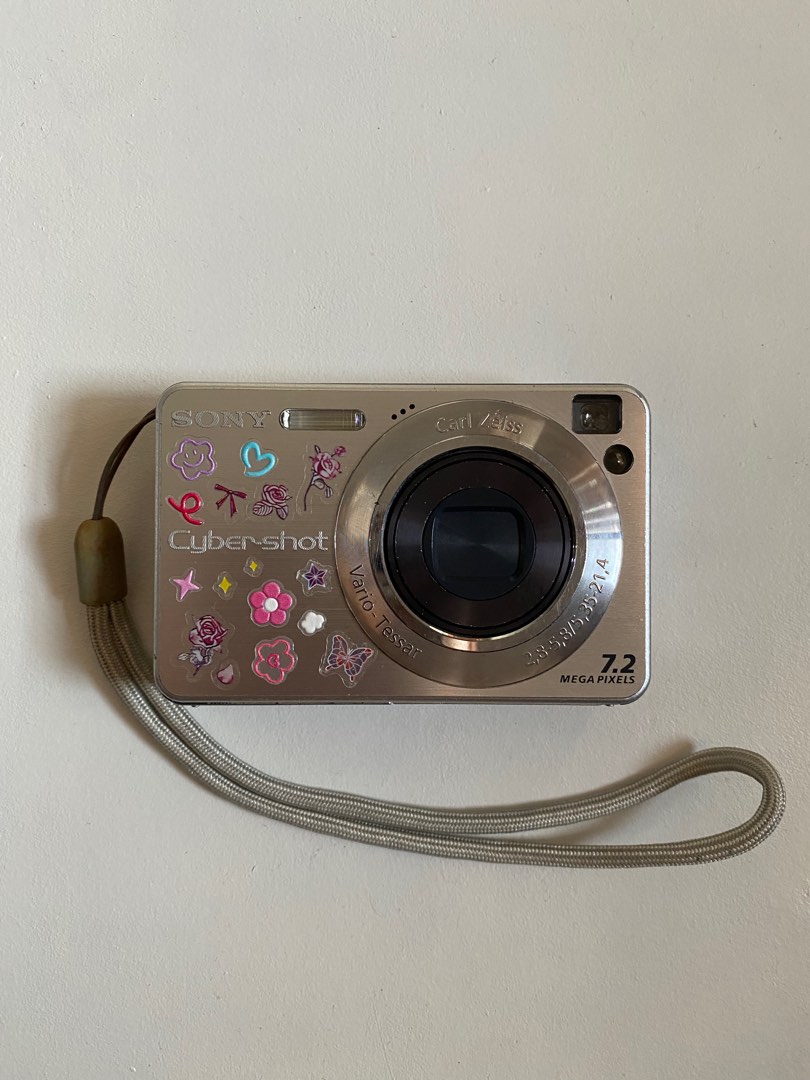 SONY CYBERSHOT DSC-W110 ( in Silver ), Photography, Cameras on Carousell