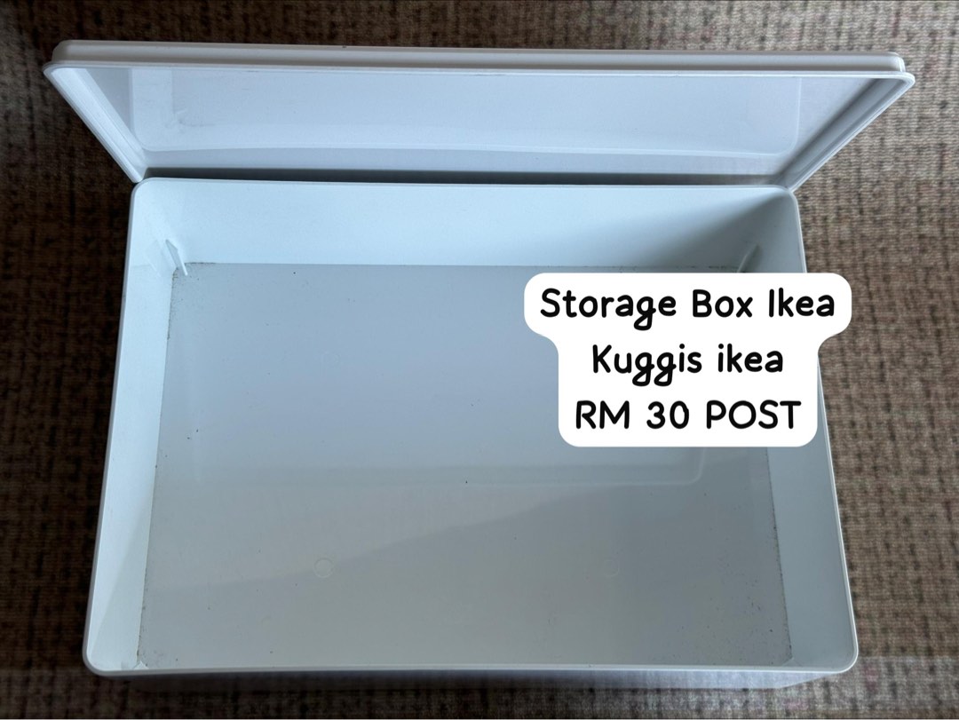 storage box ikea KUGIS ikea, Furniture & Home Living, Home Improvement ...
