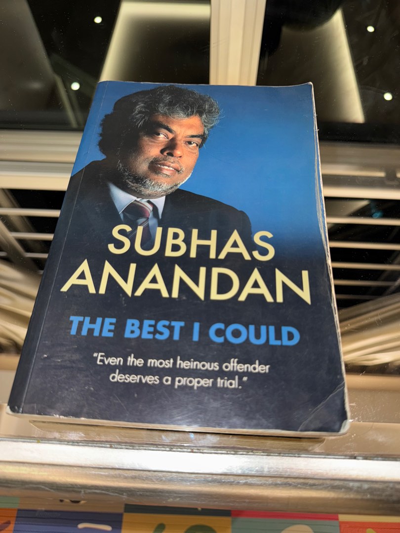 Subhas anandan story book the best I could non fiction biography crime ...