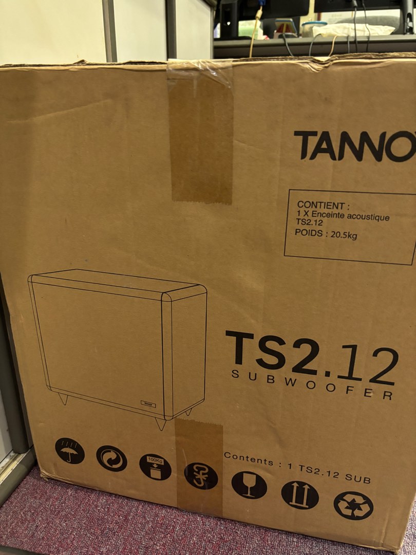 Subwoofer Tannoy TS2.12, TV & Home Appliances, TV & Entertainment ...
